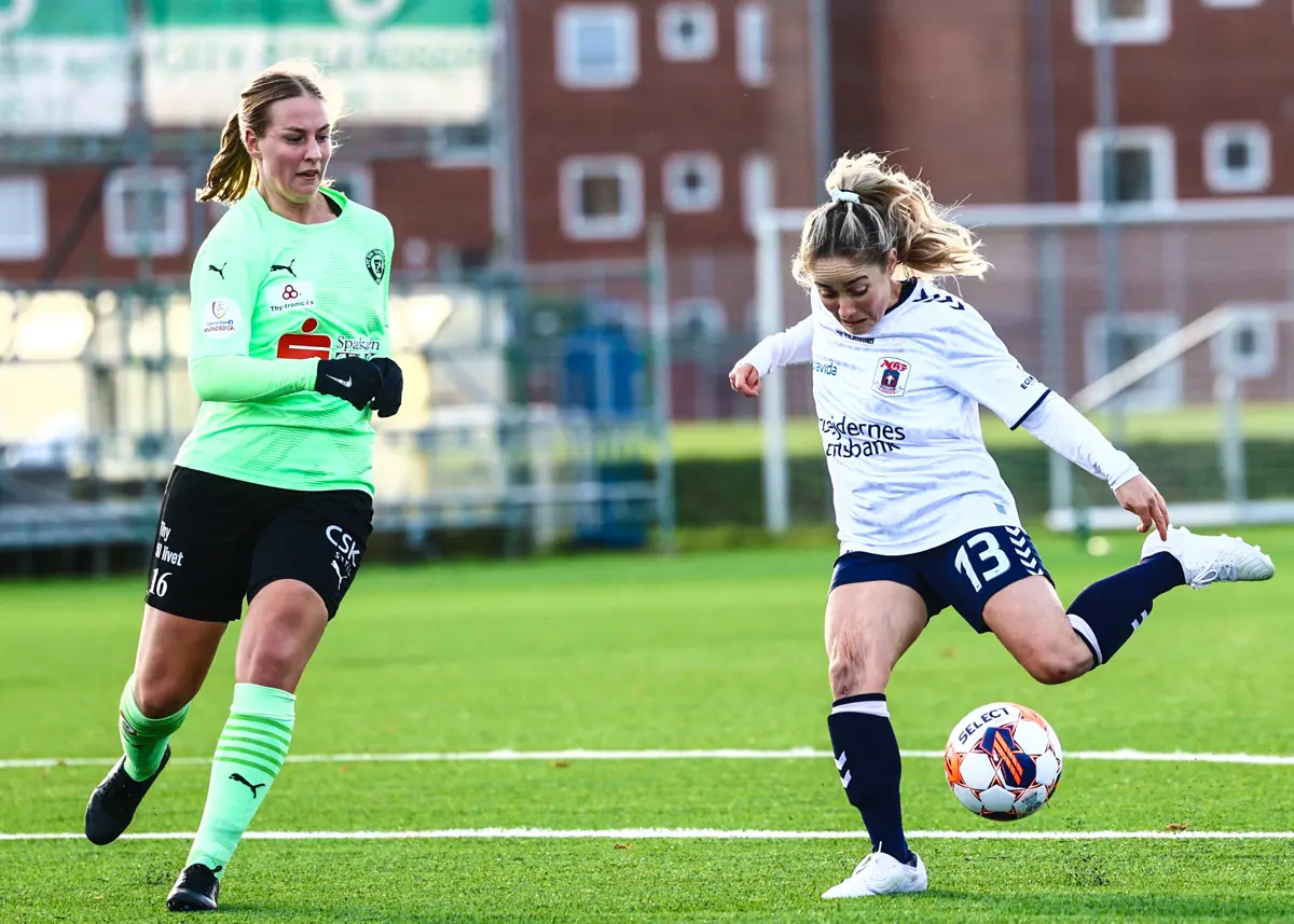 AGF KVINDEFODBOLD: TUNGT NEDERLAG AT INDKASSERE