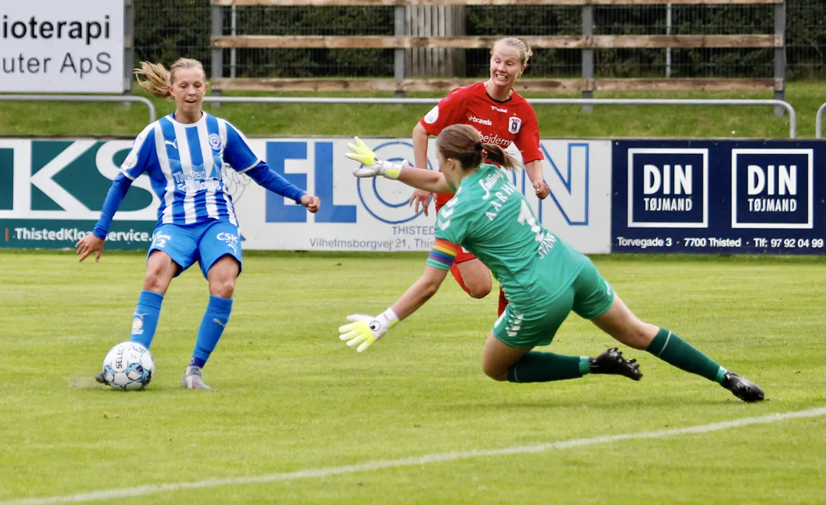 AGF KVINDEFODBOLD HAR STADIG FØRSTE SEJR TIL GODE