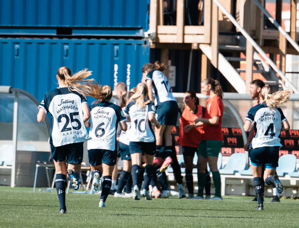 AGF KVINDEFODBOLD: SLUTSPURT SIKREDE MEDALJESPIL