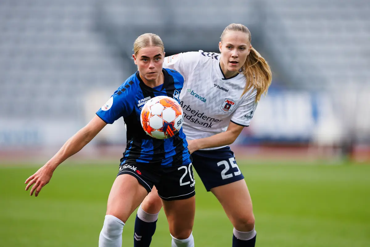 AGF KVINDEFODBOLD: ÅRETS SIDSTE TUR TIL SJÆLLAND